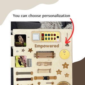 Large Activity Board for Kids Toddler LED Busyboard 1 2 3 - Etsy