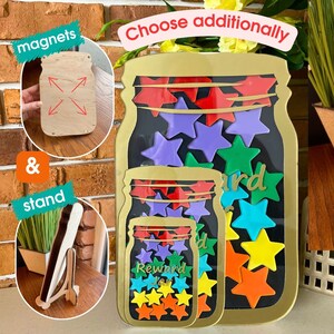 Personalized Jar Reward, Back to School, Teacher Appreciation, Chore ...