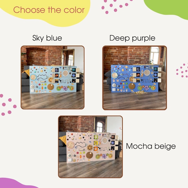 Sensory Wall Busy Board Space Theme-wall Panel LED Light 160*70 Cm ...