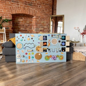 Wooden Fidget Panel Autism Sensory Activities for Adults With Autism ...