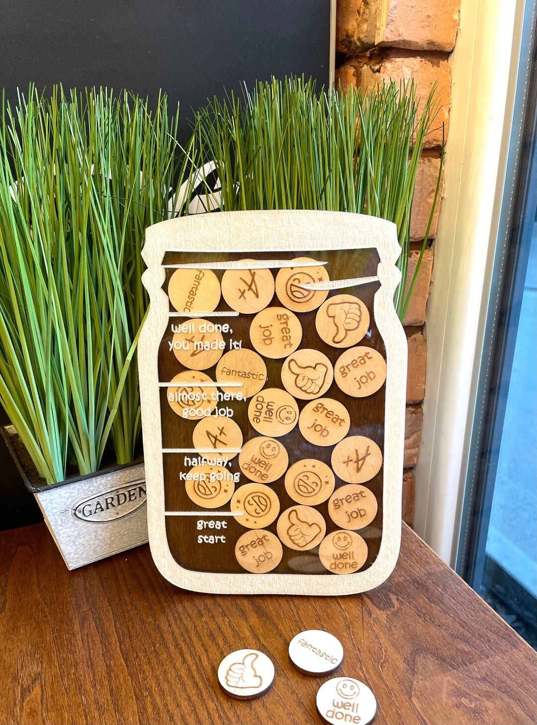 Reward Jar Classroom Magnetic Reward Jar for Teacher Star - Etsy