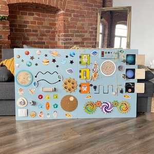 Sensory Wall Panels Busy Board for Wall Calming Room Wall Activity ...