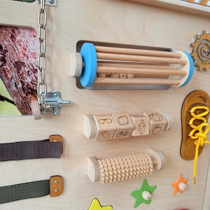 Sensory Wall With LED: Large Fidget Board for Sensory Integration ...