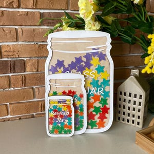 Reward Jar - Classroom Reward Jar for Teacher - Magnetic Reward Jar ...