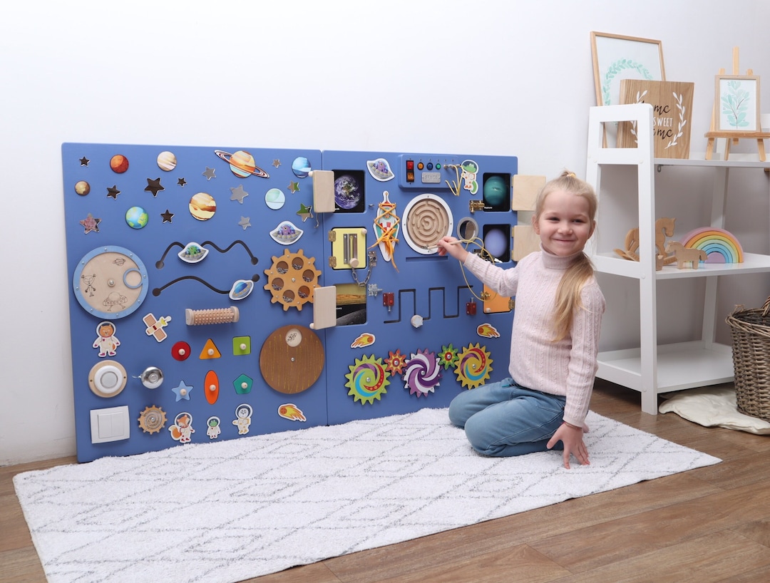 Sensory Wall Panel for Pediatrics Museums Daycare Kindergarten Large ...