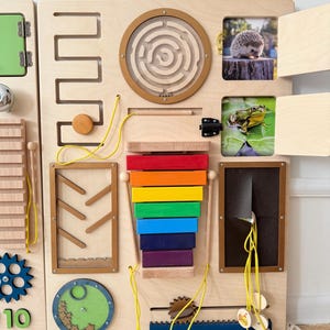 Sensory Wall With LED: Large Fidget Board for Sensory Integration ...