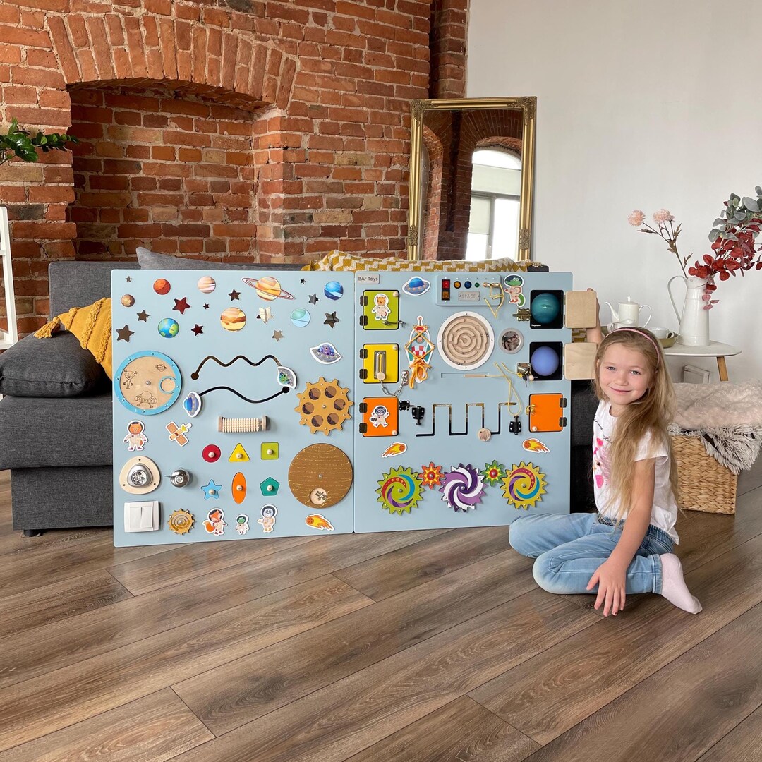 Wall Developing Toy-sensory Fidget Board for Special Needs - Sensory ...