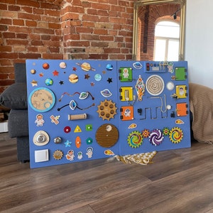 Sensory Large Busy Board Space Theme-wall Panel LED Light 16070 Cm ...