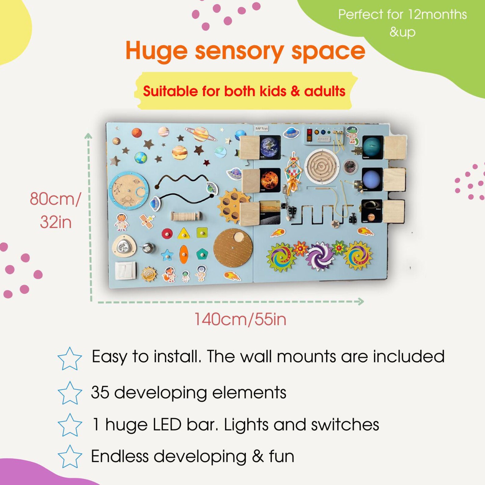 Interactive Sensory Wall-sensory Activities for Preschoolers-sensory ...