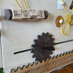 Train Sensory Wall Panel Busy Board for Kids Special Needs Developing ...