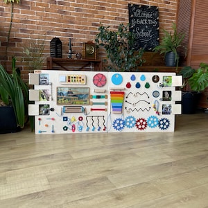 Custom Sensory Wall Panel, Activity Wall for School, Interactive ...