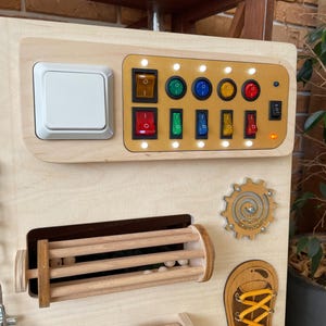 Large Busy Board Preschool Wall Toys for Fine Motor Skills and ...