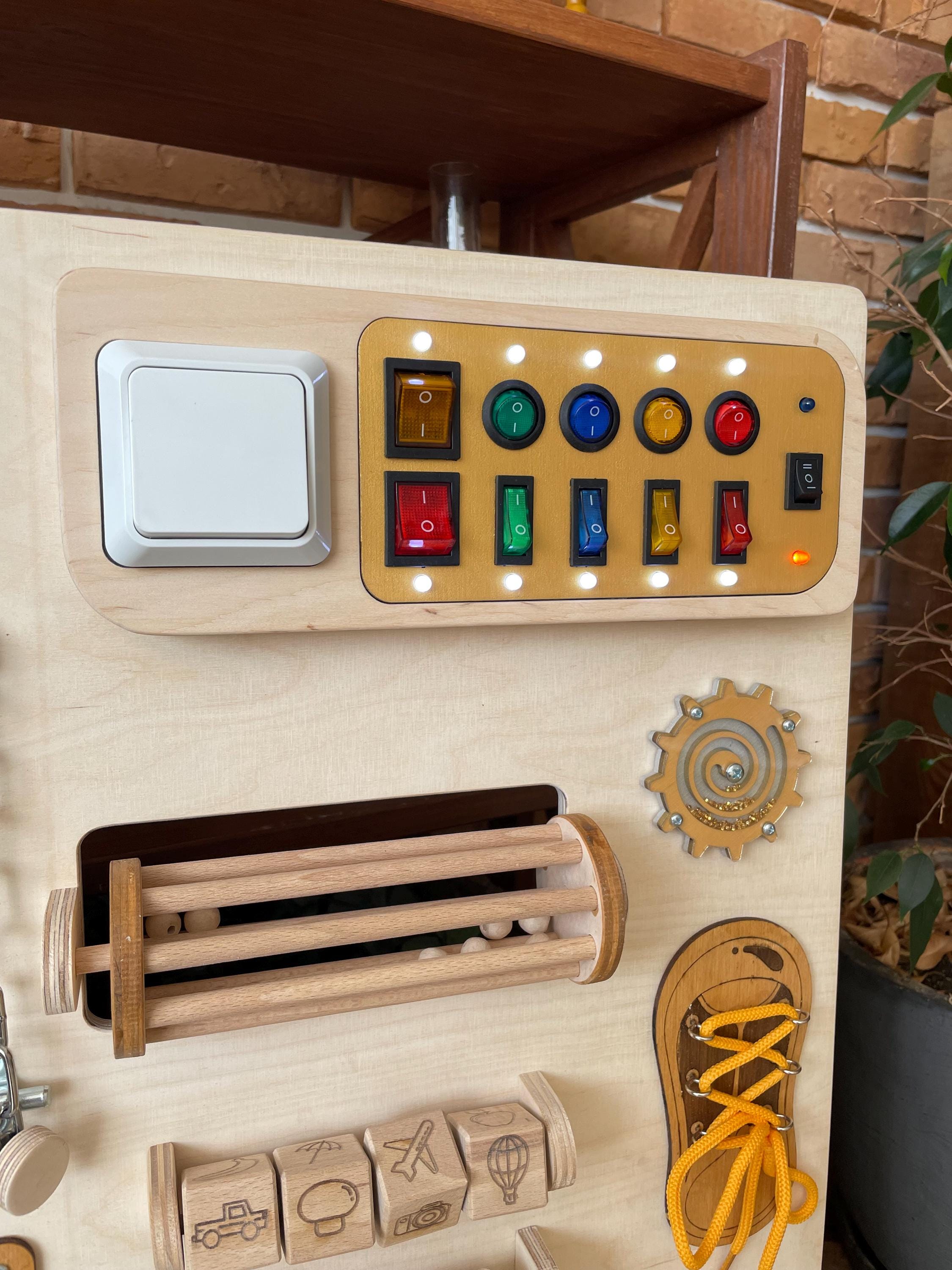 Large Busy Board Preschool Wall Toys for Fine Motor Skills and ...