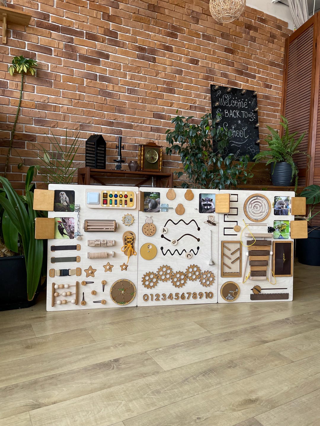 Occupational Therapy Sensory Room Wall Mounted Busy Board Autism ...