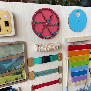 Custom Sensory Wall Panel, Activity Wall for School, Interactive ...