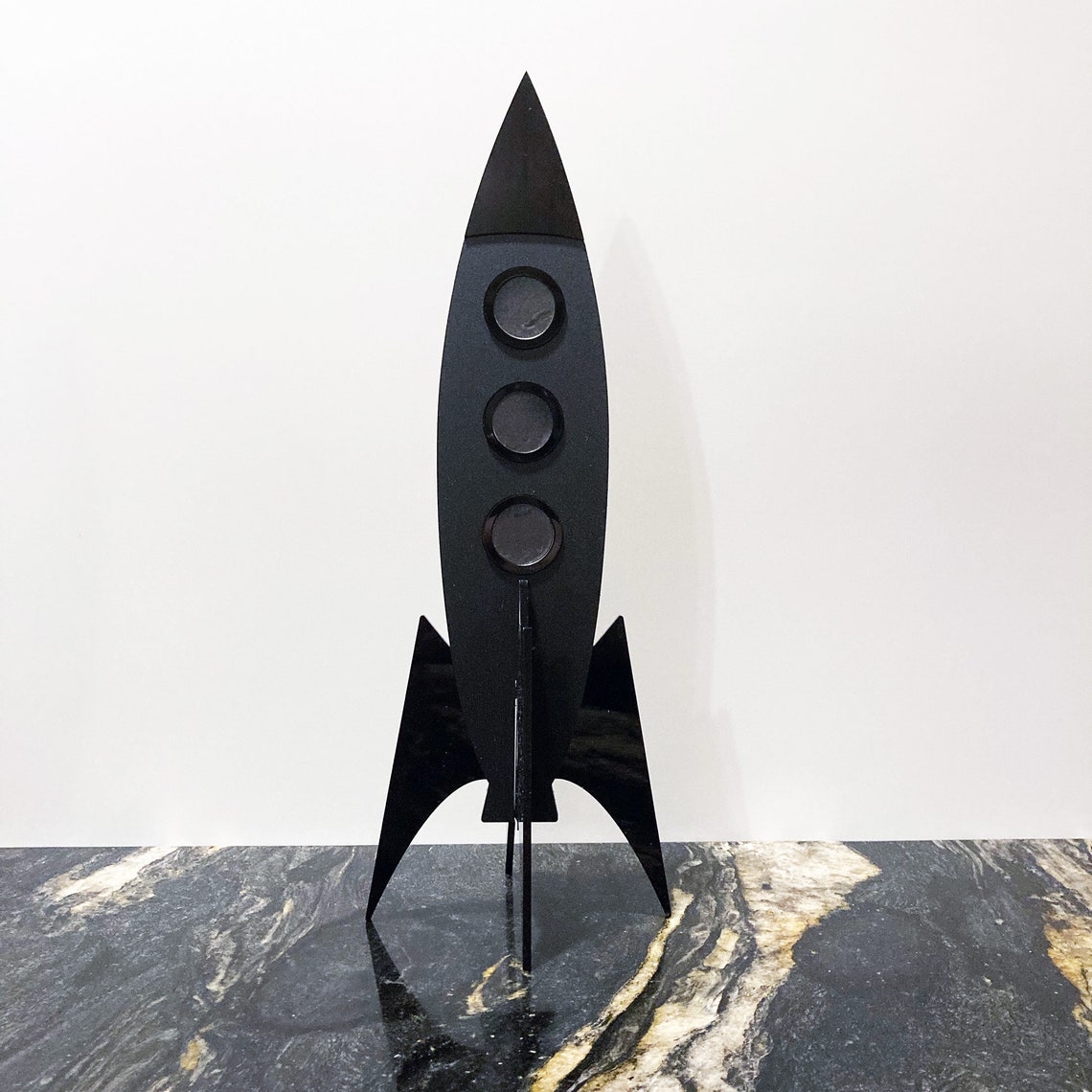 Atomic Age Space Rocket Mid Century Modern Sculpture Retro - Etsy
