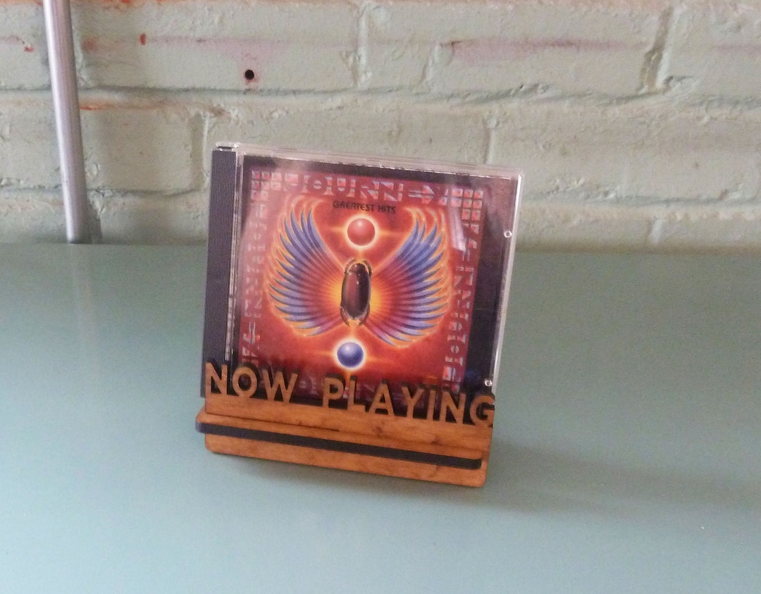 Now Playing - CD Holder / Stand - DVD Movie Display Stand - Etsy