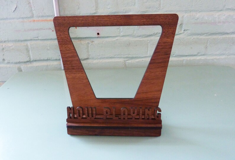 Vinyl Record LP Holder / Stand Now Spinning or Now Playing - Etsy