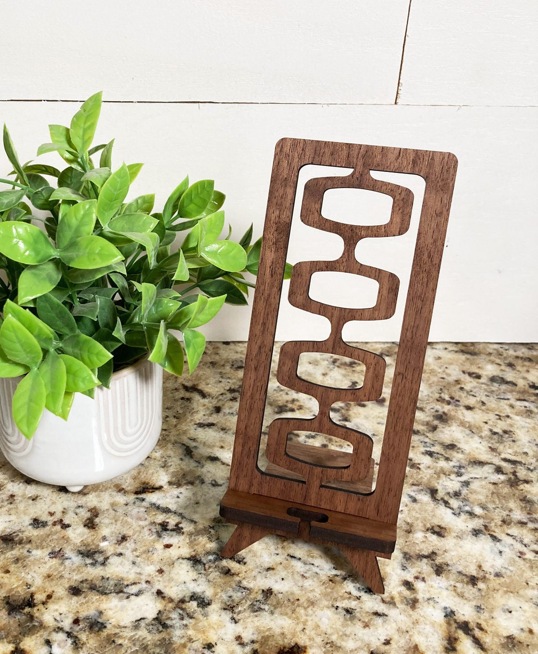 Phone Stand and Docking Station | Mid Century Modern Style | iPhone ...