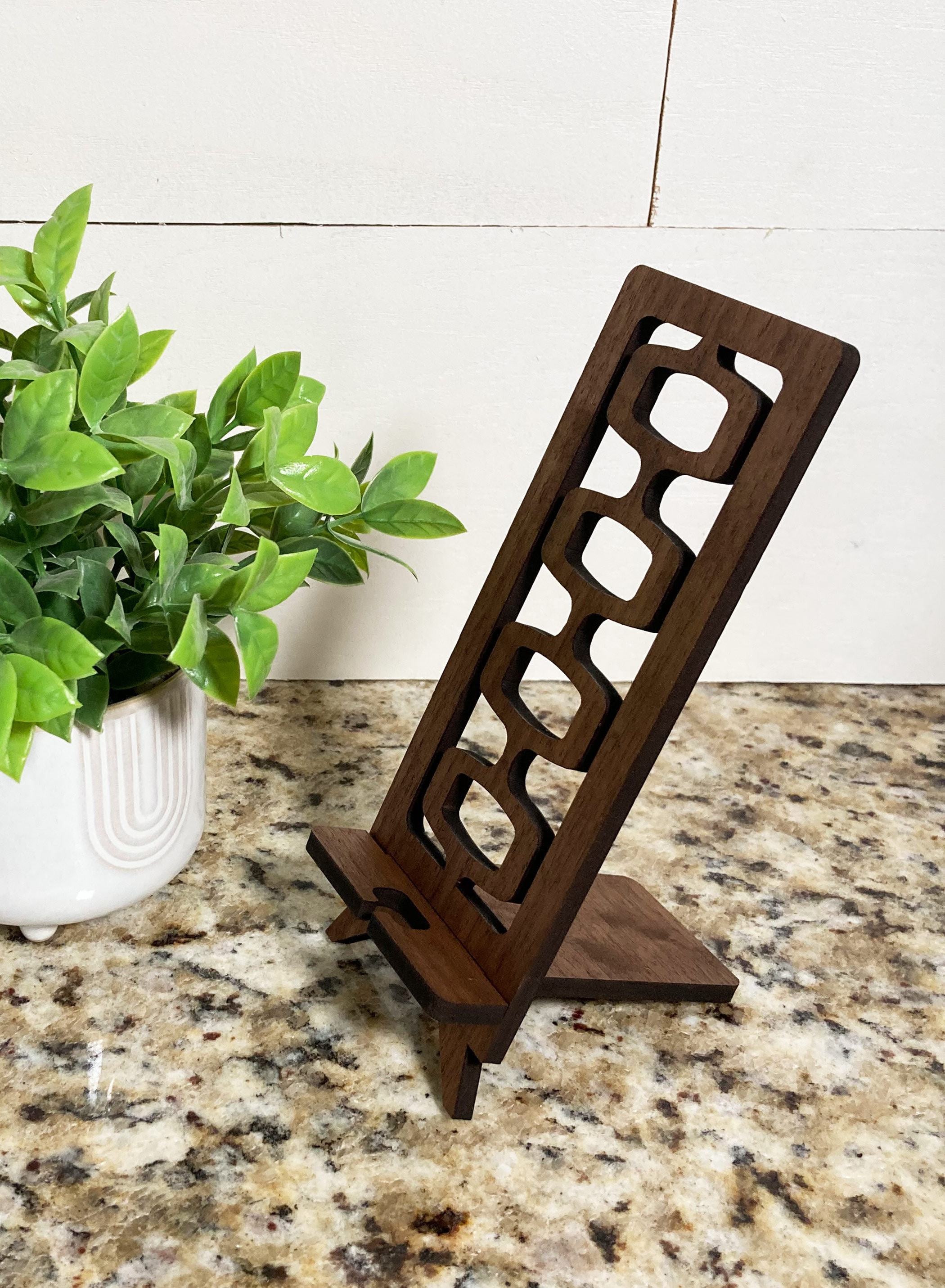 Phone Stand and Docking Station Mid Century Modern Style - Etsy