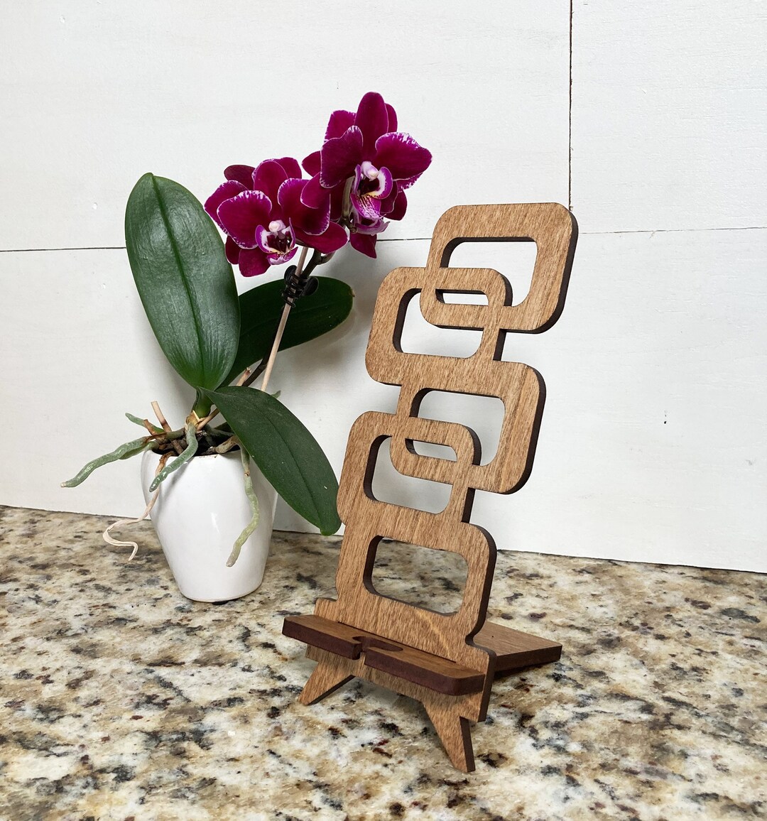 Phone Holder and Docking Station | Mid Century Modern Style | iPhone ...