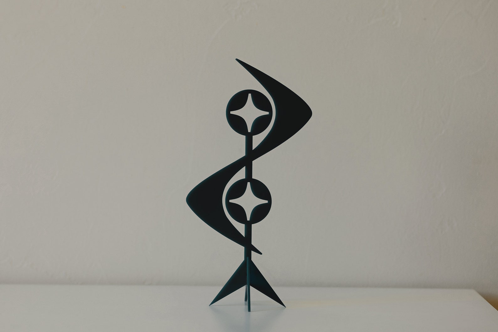 Atomic Mid Century Modern Table Decor | Atomic Stars Accent Sculpture ...