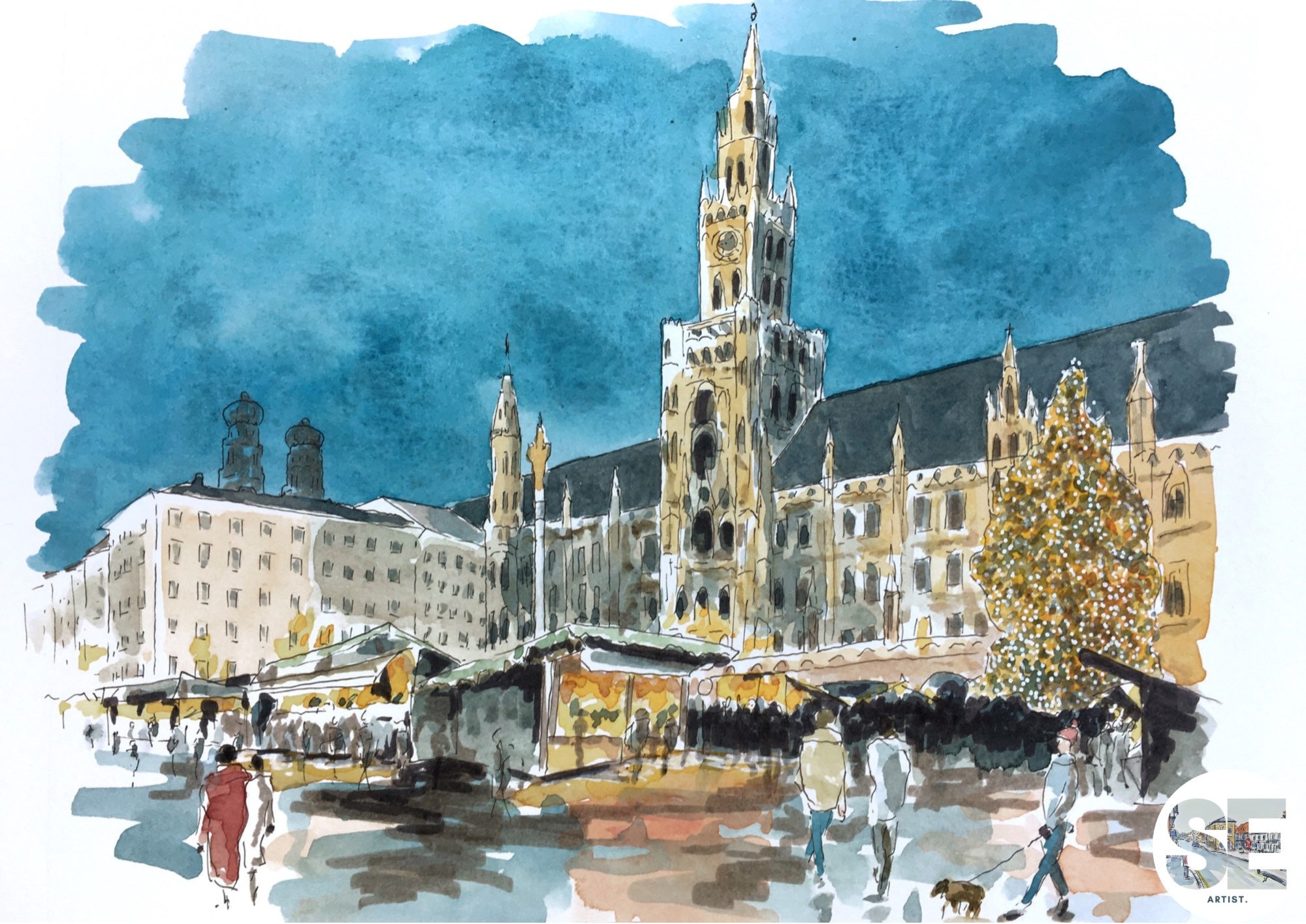 Munich Artist - Etsy