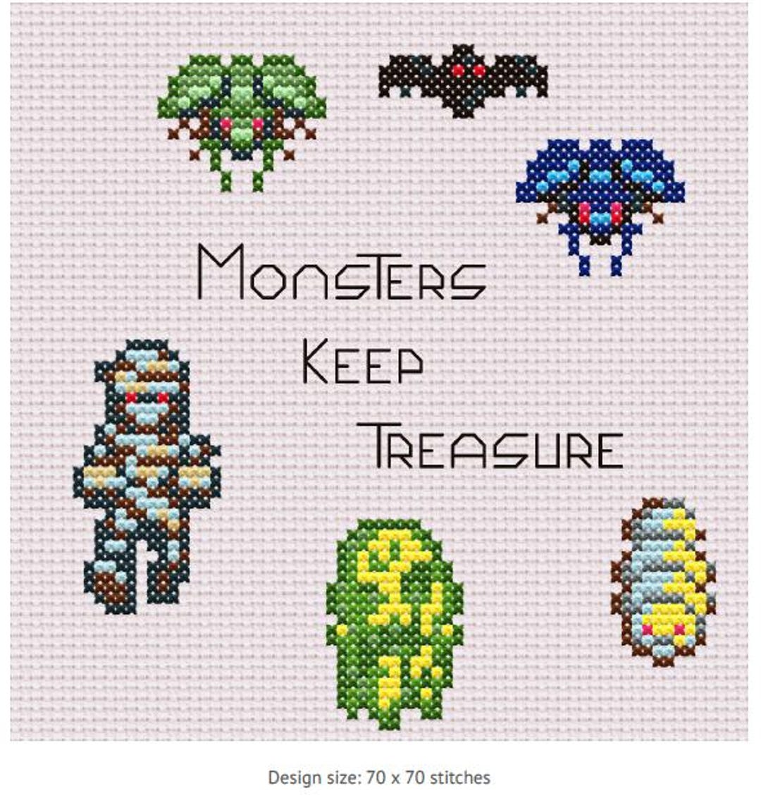 Monsters Keep Treasure - Stardew Valley - Etsy