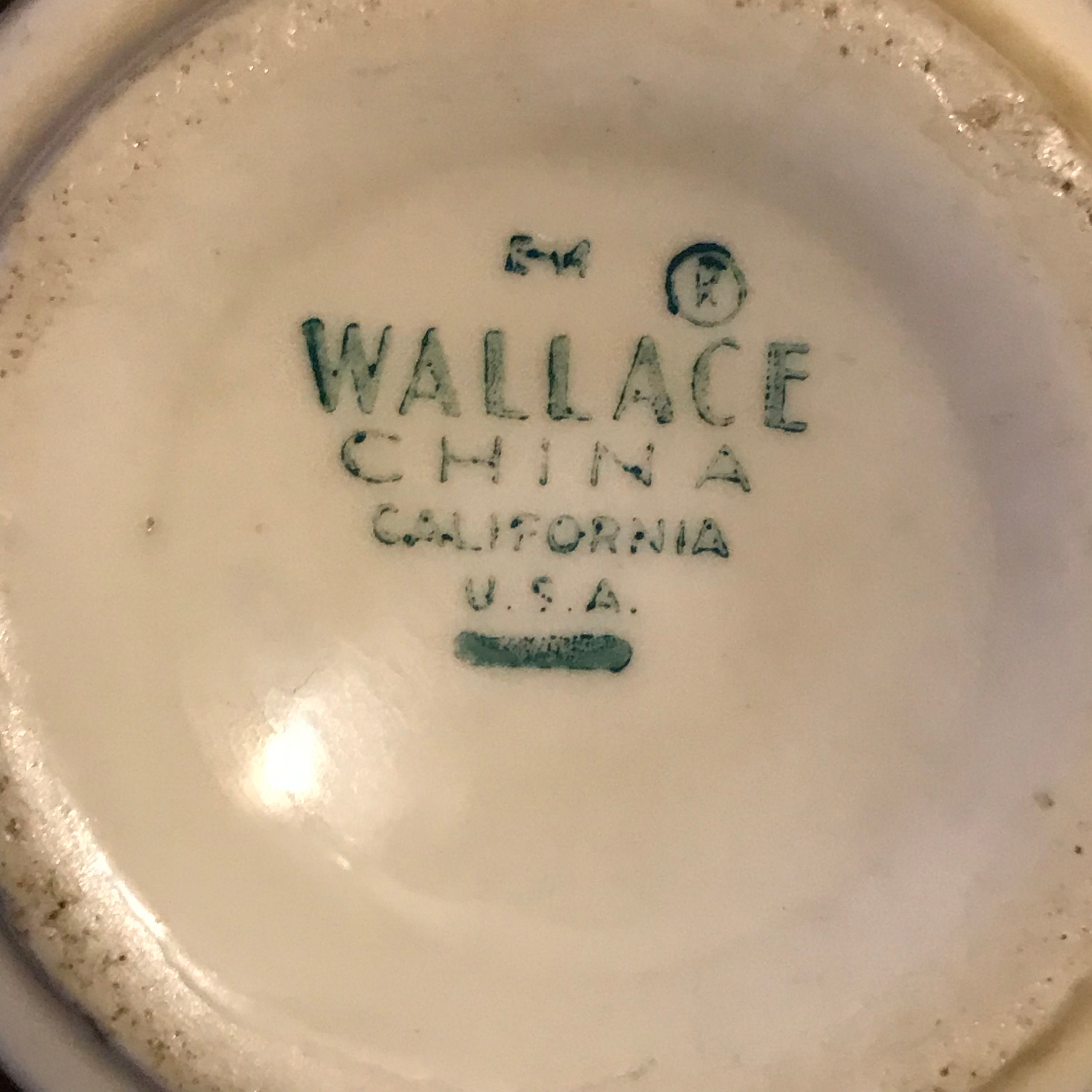 Authentische Vintage Wallace China Restaurant Ware Restaurantware Diner ...