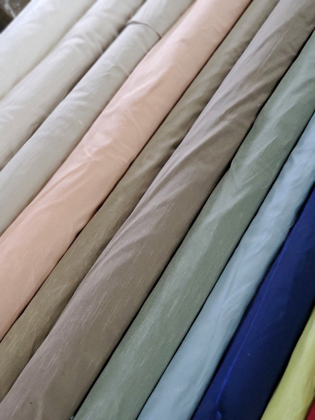 Faux Silk in 17 Gorgeous Colors! Perfect for Drapery, Bedding ...
