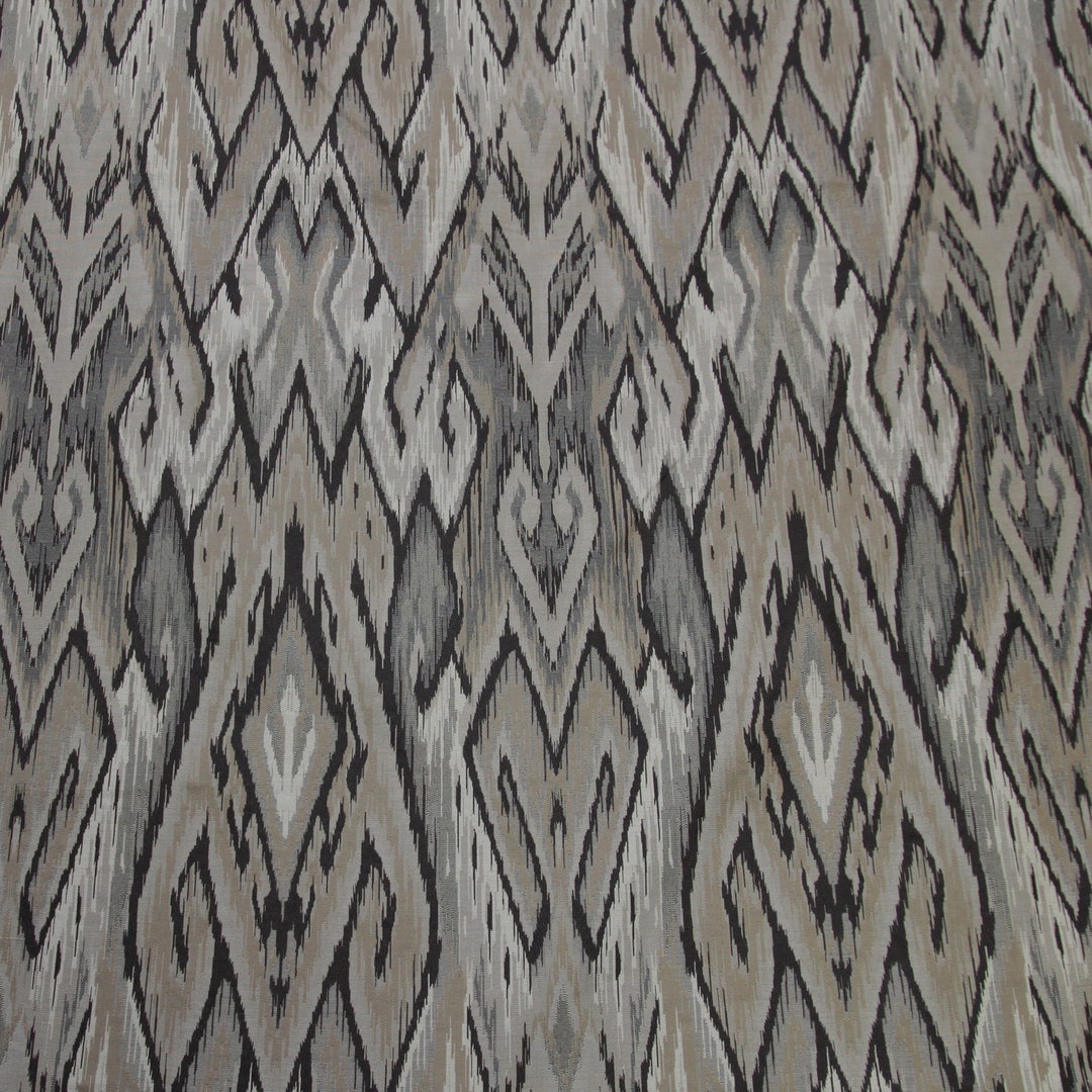 Exotic Woven Ethnic Pattern in Black,tan,& Gray Perfect for Home Decor ...