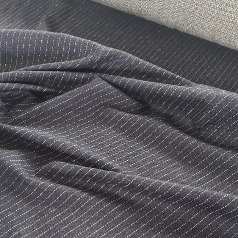 Gray Pinstripe - Etsy