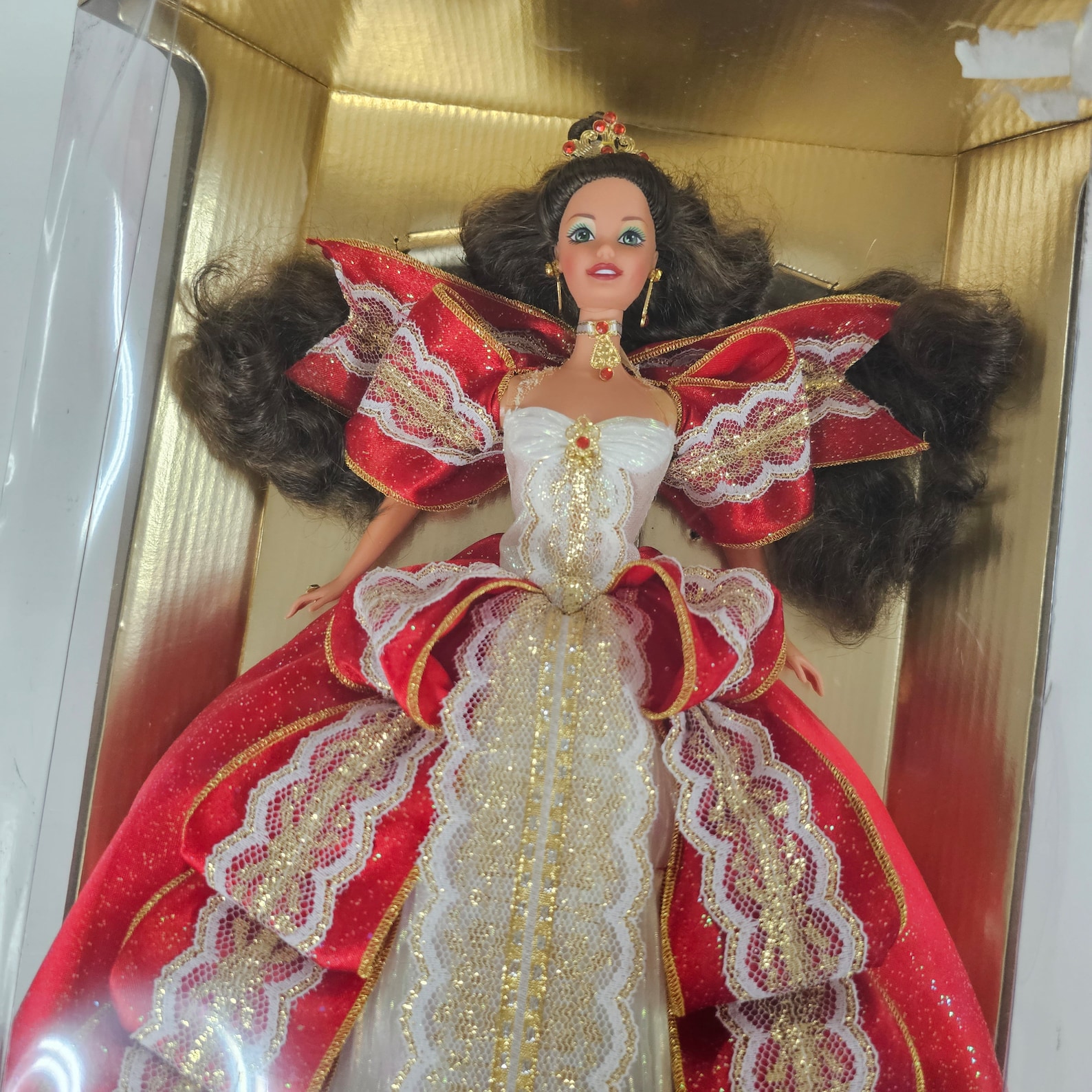 RARE Happy Holidays Barbie #17832 - Etsy