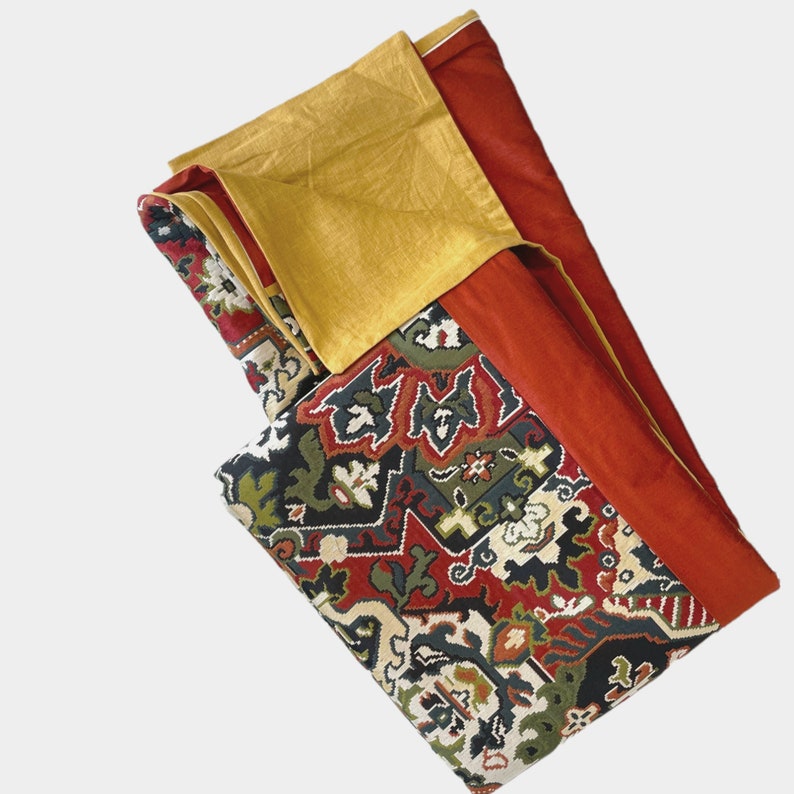 Wild With Color and Pattern in This Woven Polyester Pattern in Red ...
