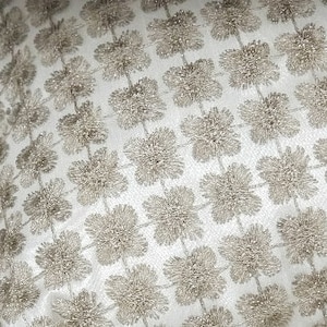 Dazzling Metallic Beige Sheer Overlay Fabric Yardage Great for Home ...