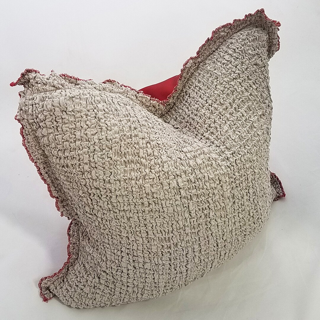 TEXTURE Galore With This Fun, Stretchy Fabric in Gray/taupe or Cream ...