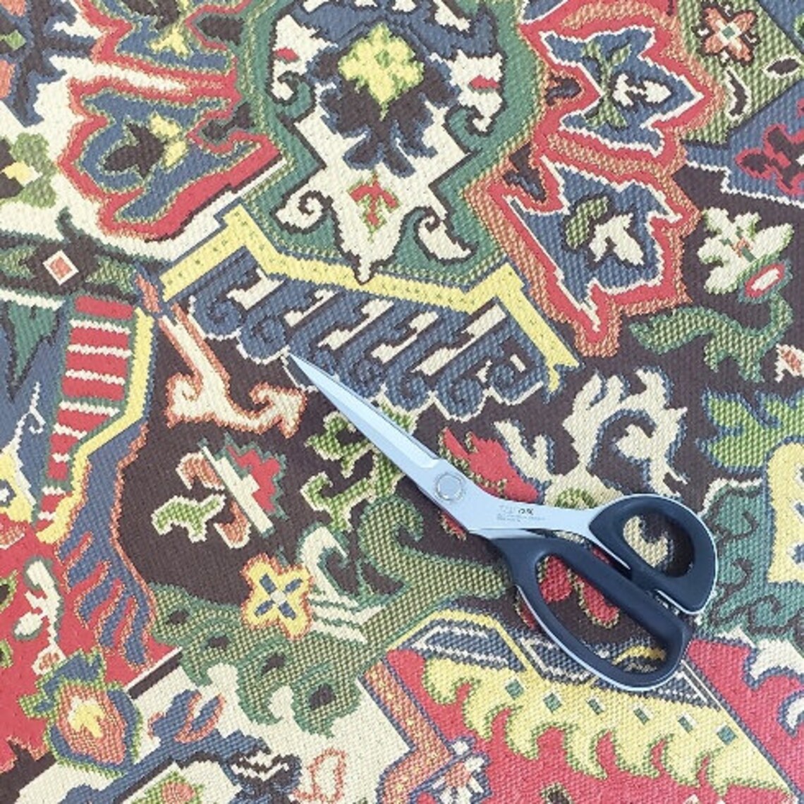 Wild With Color and Pattern in This Woven Polyester Pattern in | Etsy