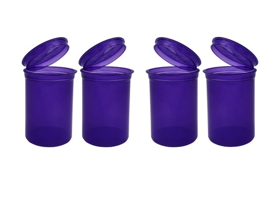 30 Dram Transparent One Piece Plastic Pop Top Stash Jar Travel - Etsy