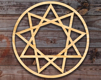 Nine Pointed Star | Etsy