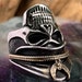 Captain Skull Ringsolid Sterling Silver Ringunisex - Etsy