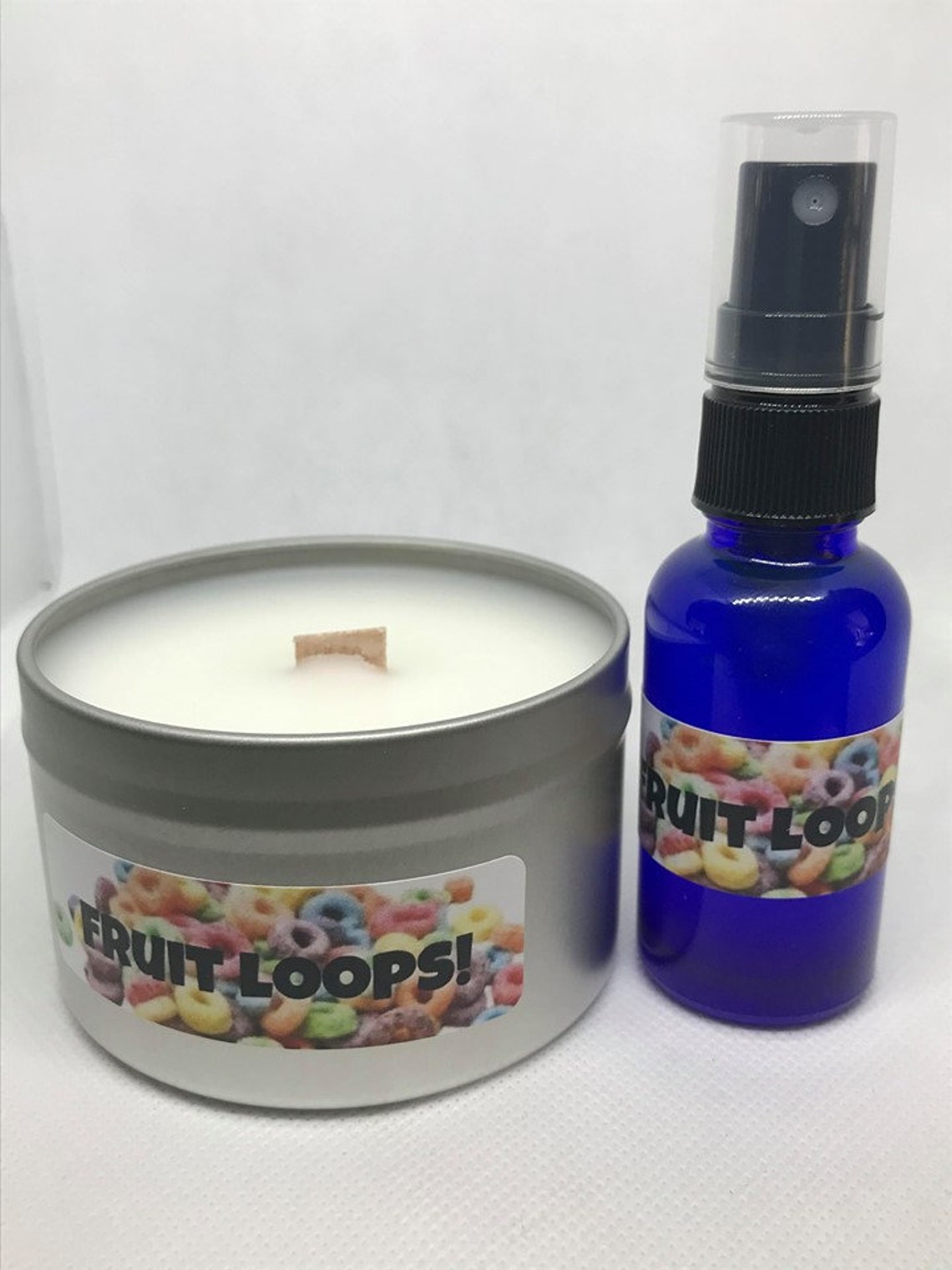 Fruit Loops Candle & Spray Set | Etsy