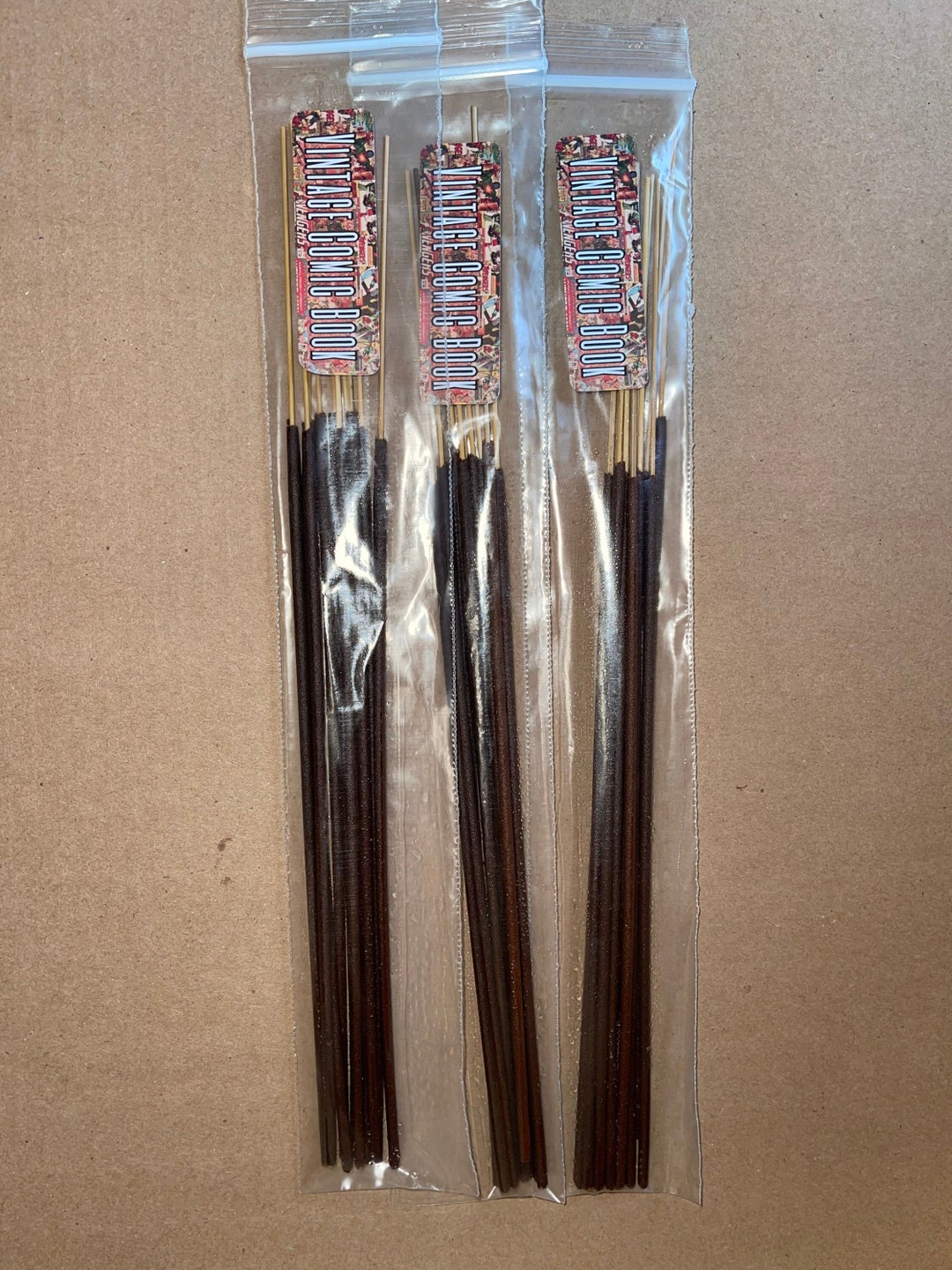 Vintage Comic Book Incense 3 Pack - Etsy