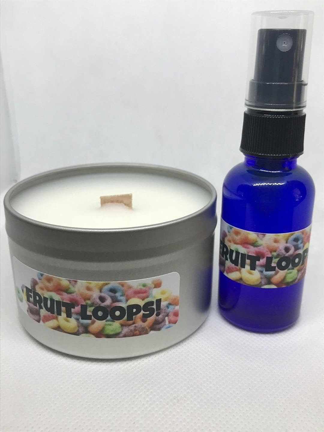 Fruit Loops Candle & Spray Set - Etsy