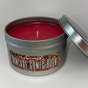 Vintage Comic Book Scented 8oz Candle - Etsy