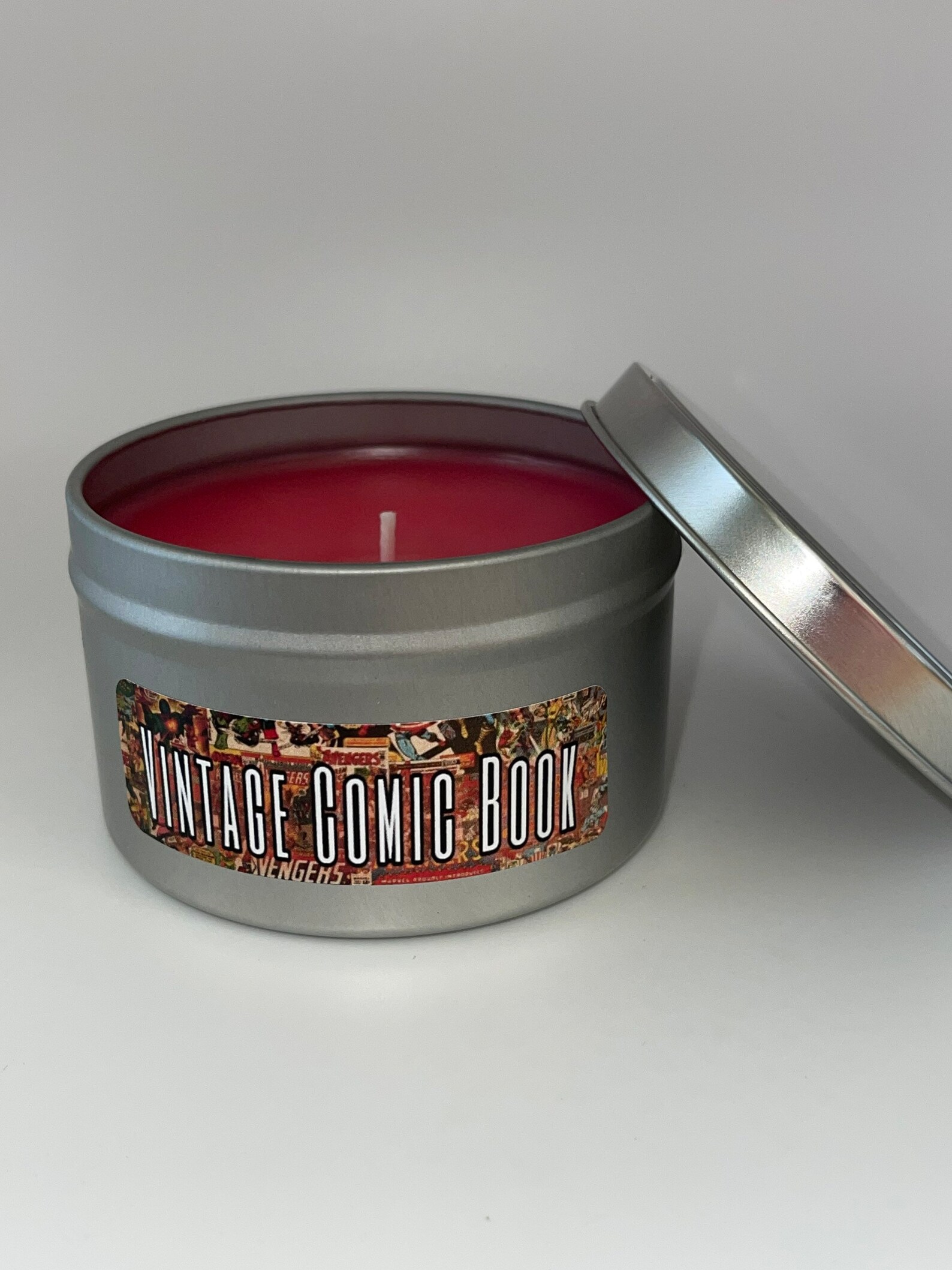 Vintage Comic Book Scented 8oz Candle - Etsy