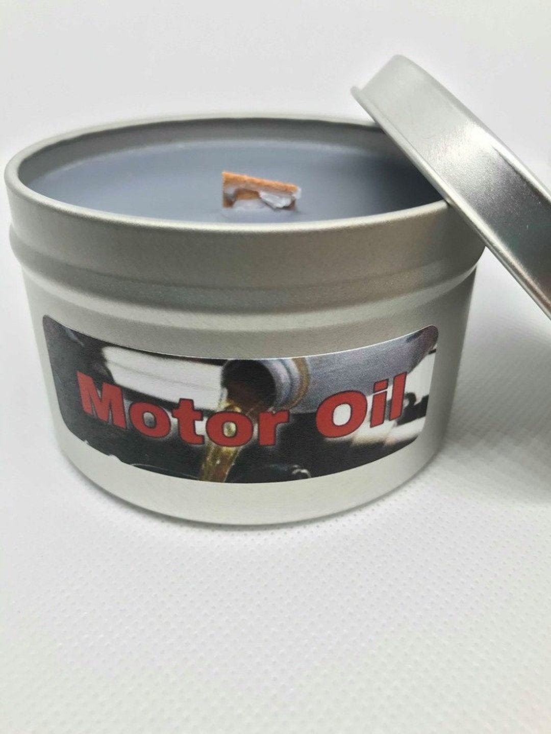Motor Oil 8oz Scented Candle - Etsy