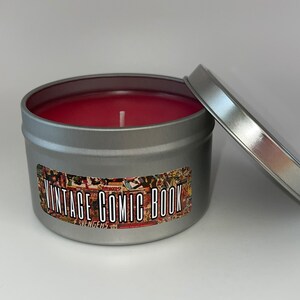 Vintage Comic Book Candle & Spray Gift Package - Etsy