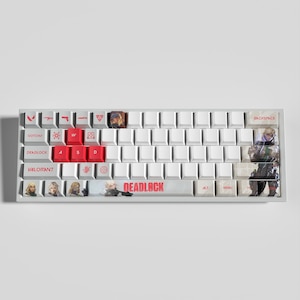Valorant Deadlock Keycaps 29 Keys Set OEM Profile Gaming Anime Custom ...