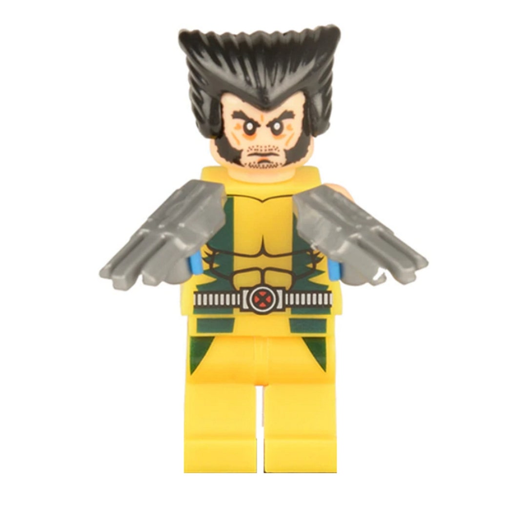 Wolverine CUSTOM Collectable Minifigure Marvel Xmen Superheroes - Etsy