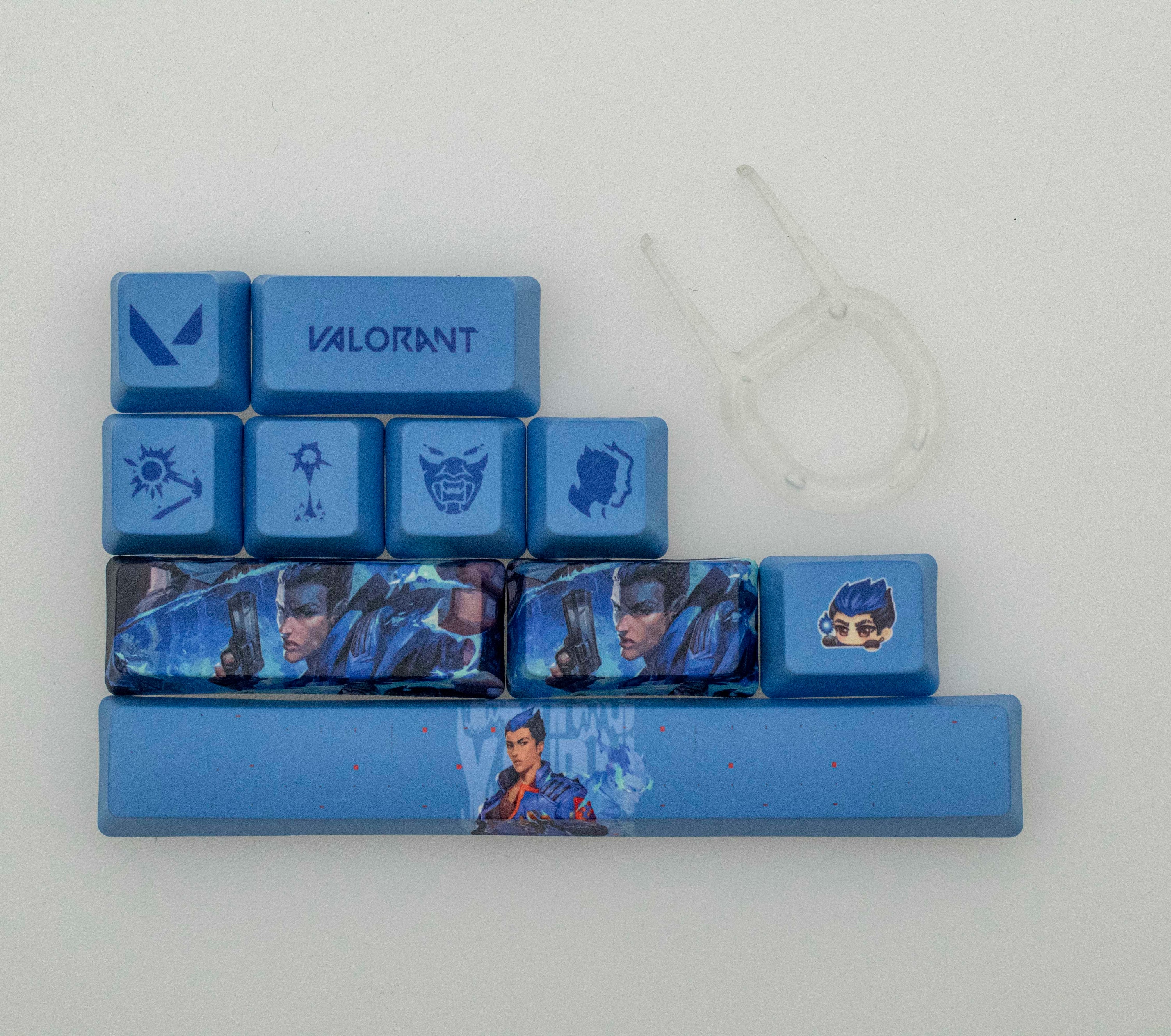 Valorant Yoru Keycaps OEM Profile Gaming Anime Custom - Etsy